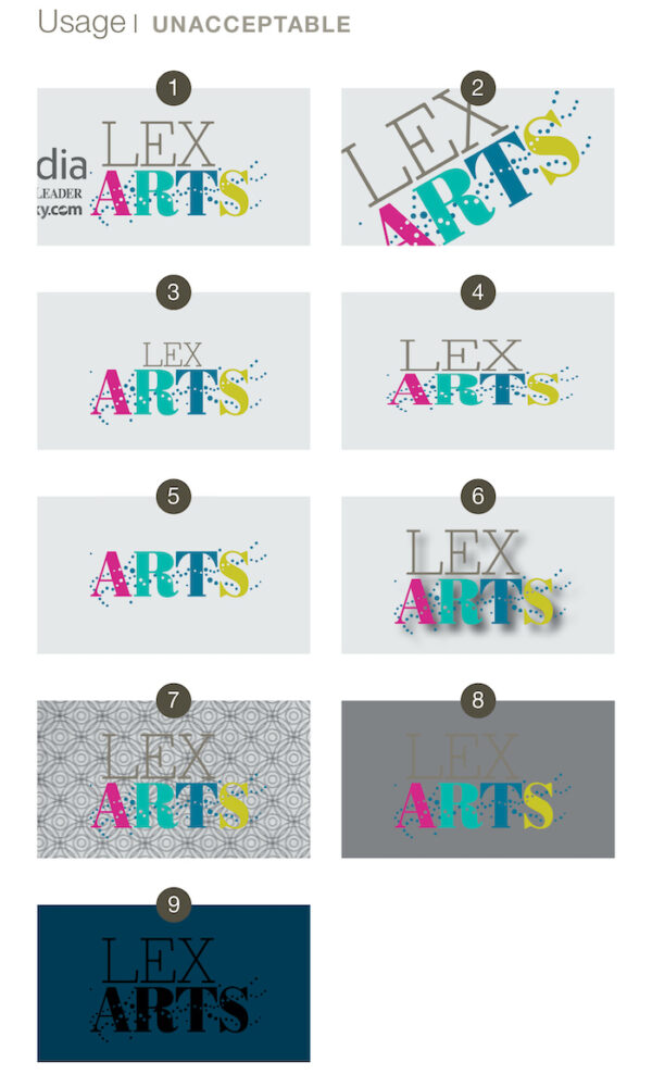 Brand Guidelines | LexArts