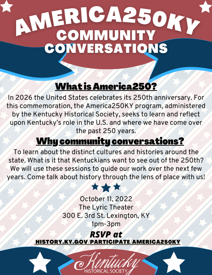 Lexington America250KY Community Listening Sessions | LexArts